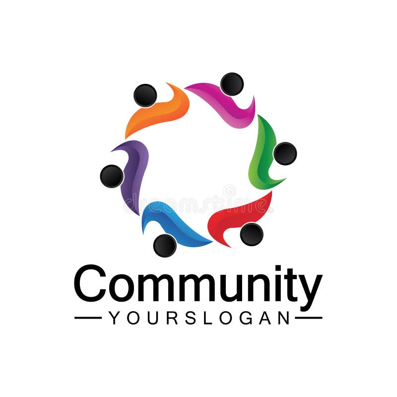Community Logo Design Template for Teams or Groups.network and Social ...