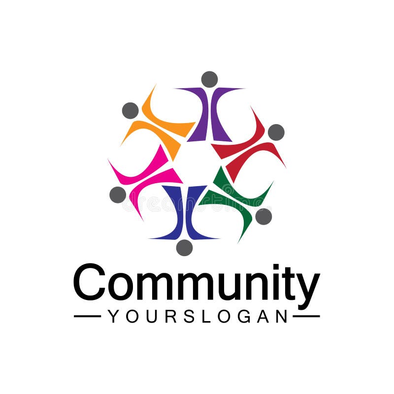 Community Logo Design Template for Teams or Groups.network and Social ...
