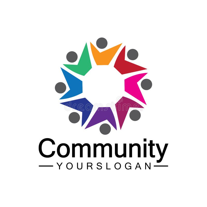 Community Logo Design Template for Teams or Groups.network and Social ...