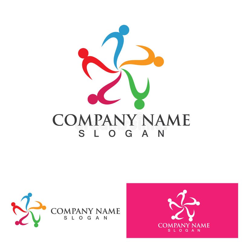 Community Logo Design Template for Teams or Groups.network and Social ...