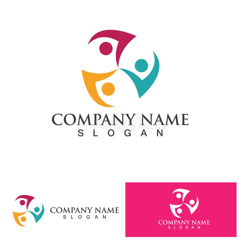 Community Logo Design Template for Teams or Groups.network and Social ...