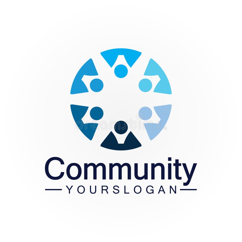 Community Logo Design Template for Teams or Groups.network and Social ...