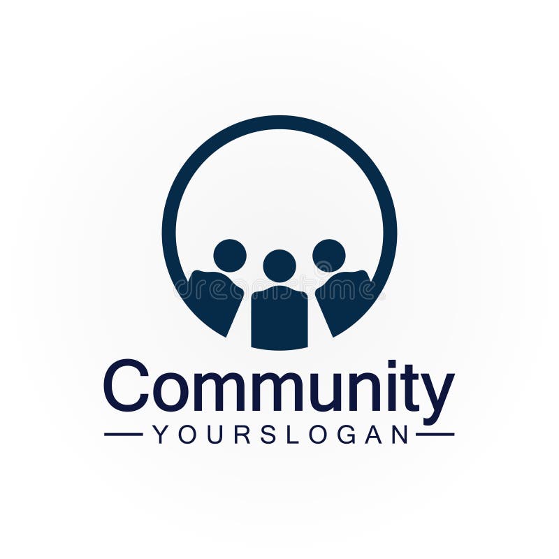 Community Logo Design Template for Teams or Groups.network and Social ...