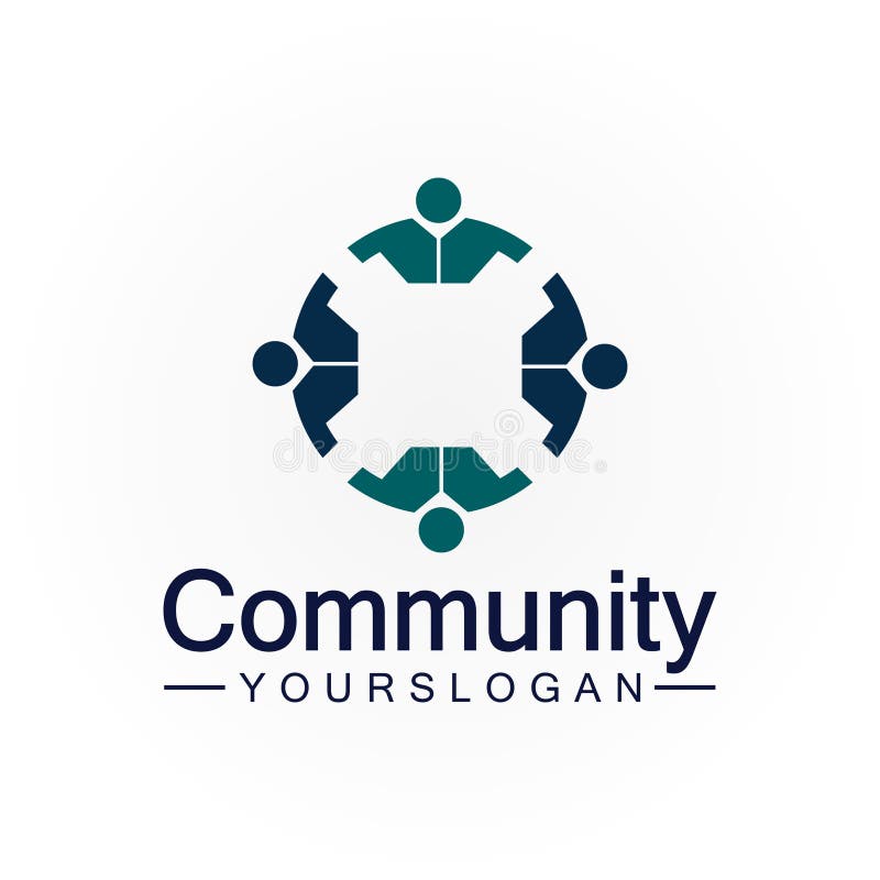 Community Logo Design Template for Teams or Groups.network and Social ...