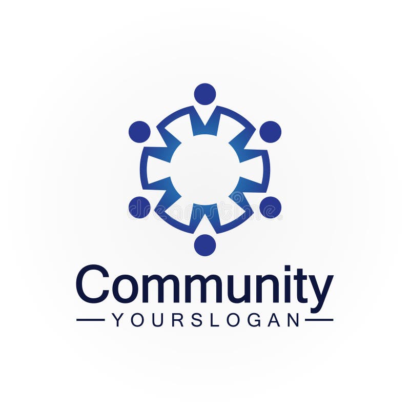 Community Logo Design Template for Teams or Groups.network and Social ...