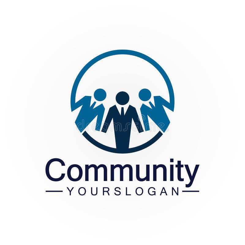 Community Logo Design Template for Teams or Groups.network and Social ...