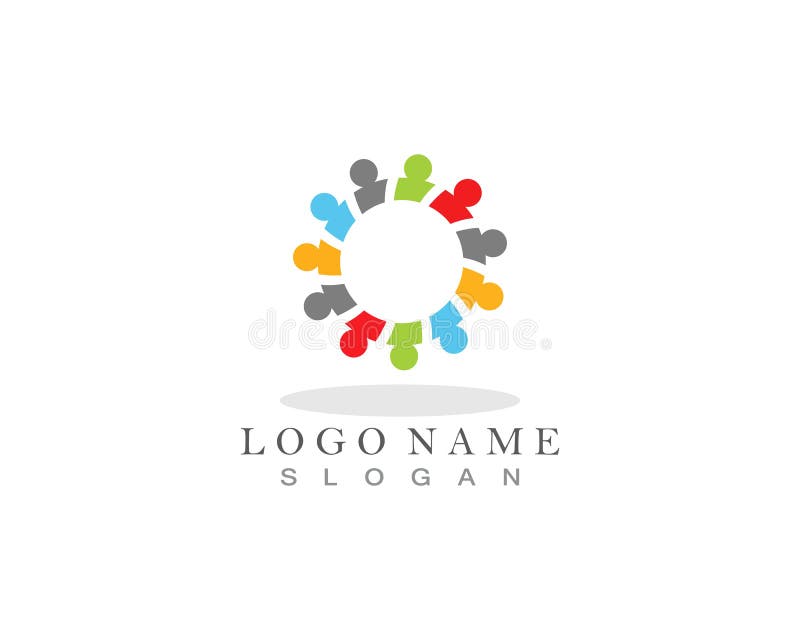 Community Logo Icon stock illustration. Illustration of identity ...