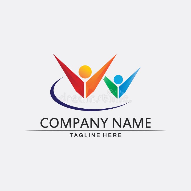 Community Logo People Work Team and Business Vector Logo and Design ...
