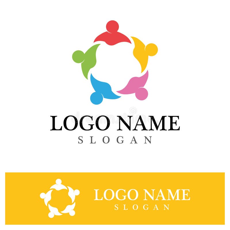 Community Logo and Symbol Vector Stock Vector - Illustration of support ...