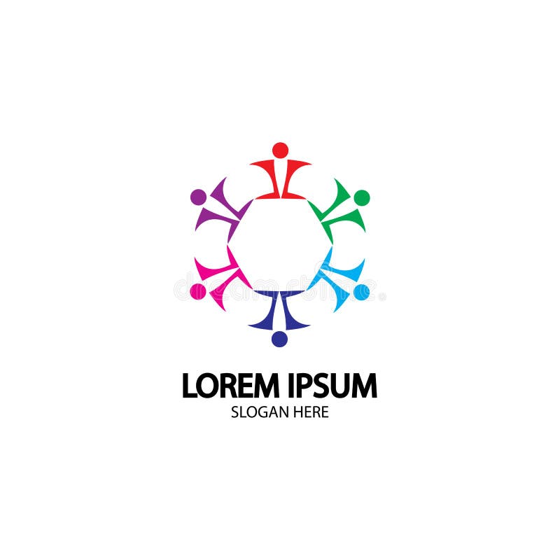 Community Logo, Teamwork Logo ,Group Logo Stock Vector - Illustration ...