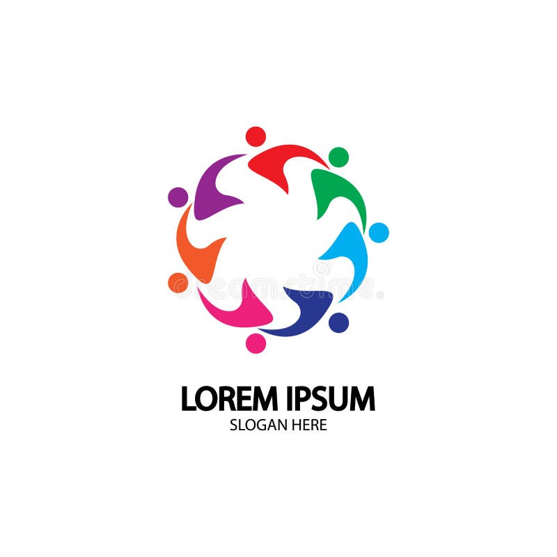 Community Logo, Teamwork Logo ,Group Logo Stock Vector - Illustration ...