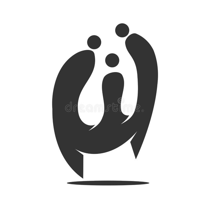 Community Logo Template Icon Illustration Brand Identity Stock Vector ...