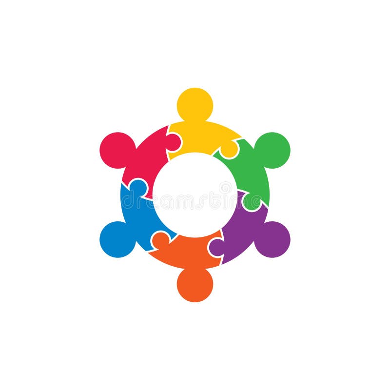 Community logo vector icon stock vector. Illustration of unity - 159500147