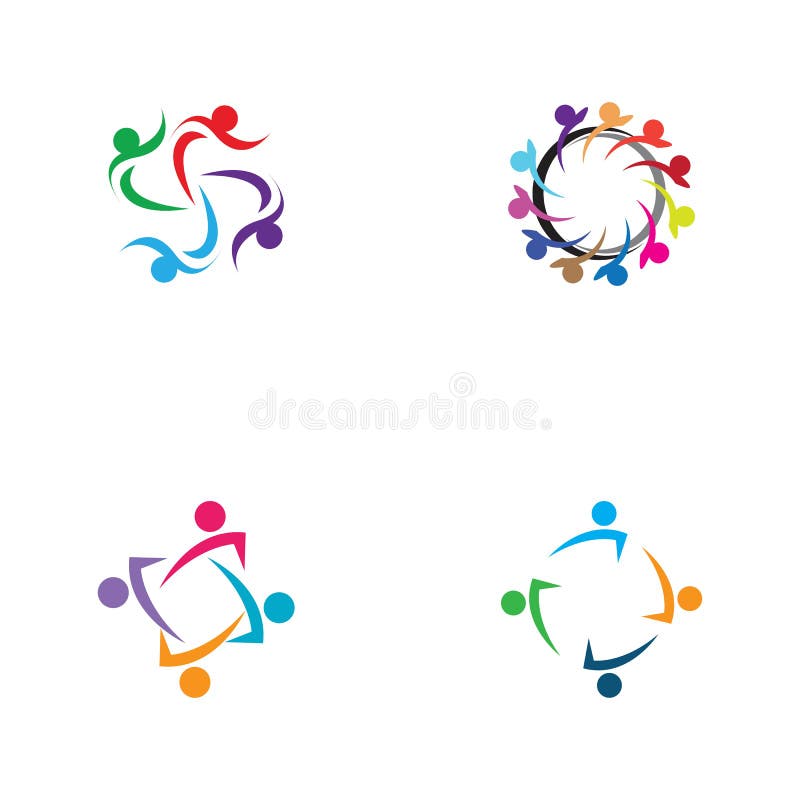 Community, Network and Social Icon Stock Vector - Illustration of ...