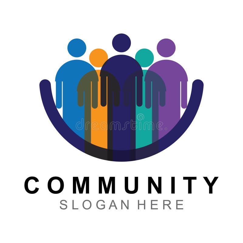 Community, Network and Social Icon Stock Vector - Illustration of love ...