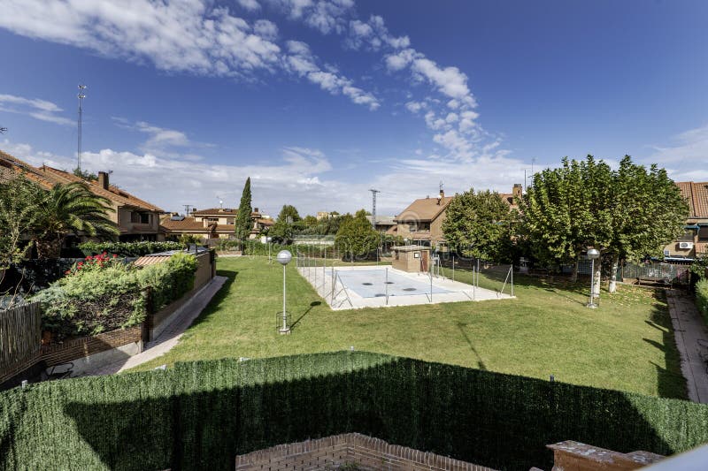 Carriage Access To a Two-story Single-family House with a Paved Plot ...