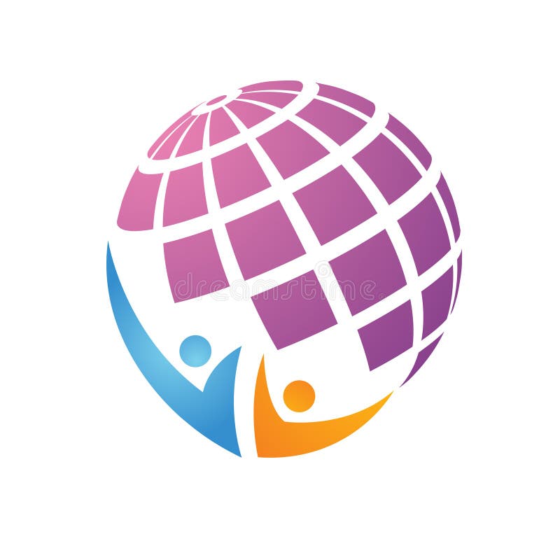 A Community Protection Globe/Earth. Stock Vector - Illustration of ...