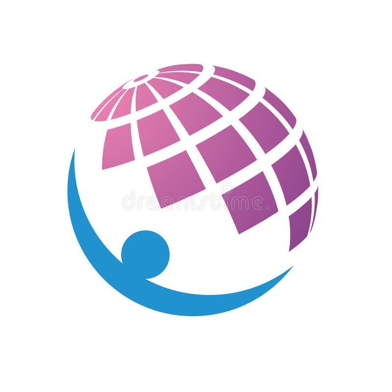 A Community Protection Globe/Earth. Stock Vector - Illustration of ...