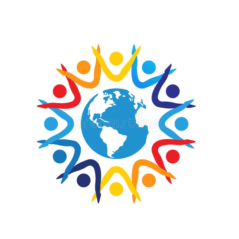 A Community Protection Globe/Earth. Stock Vector - Illustration of ...