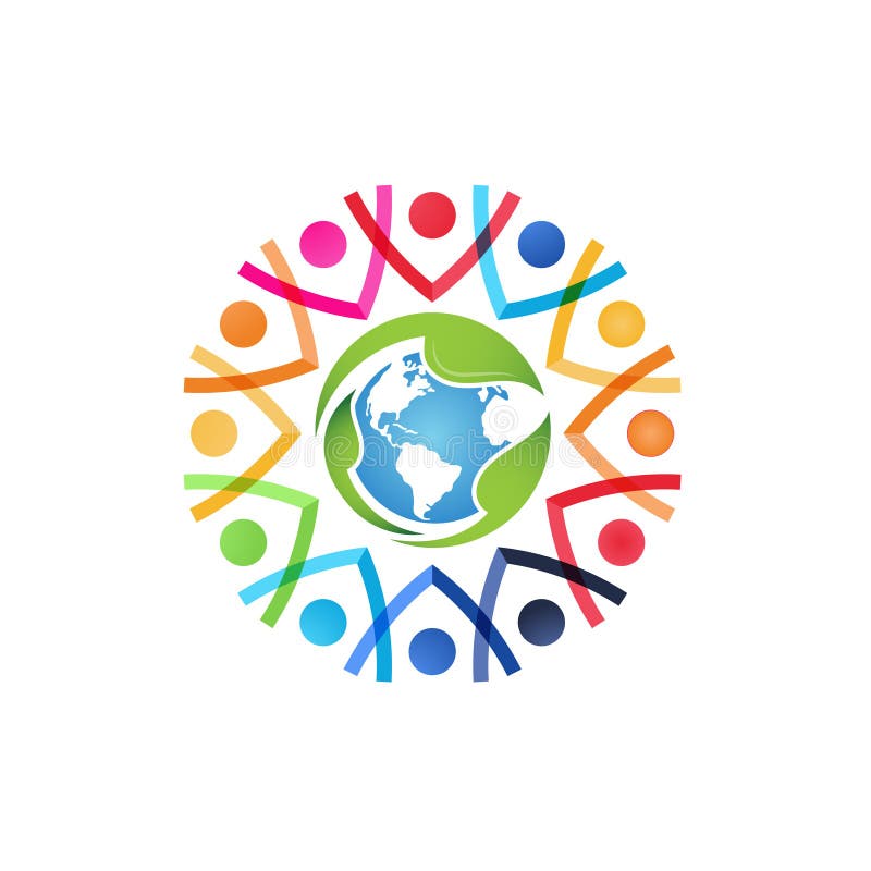 A Community Protection Globe/Earth. Stock Vector - Illustration of ...