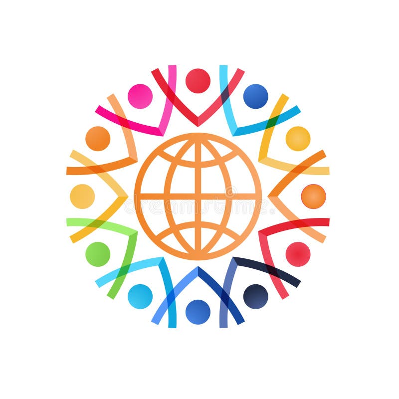 A Community Protection Globe/Earth. Stock Vector - Illustration of ...