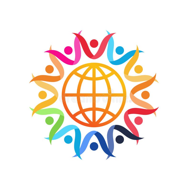 A Community Protection Globe/Earth. Stock Vector - Illustration of ...