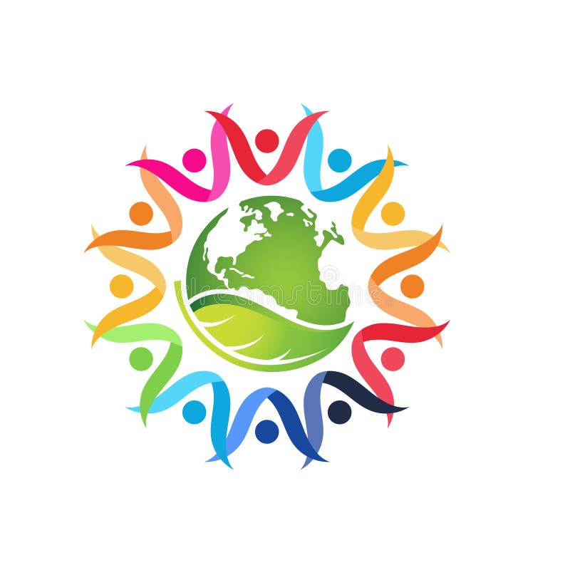 A Community Protection Globe/Earth. Stock Vector - Illustration of ...