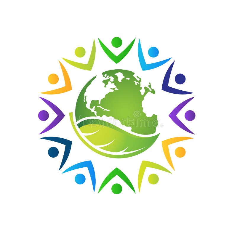 A Community Protection Globe/Earth. Stock Vector - Illustration of ...