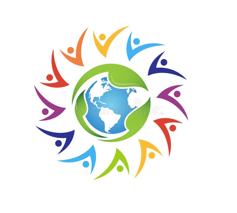 A Community Protection Globe/Earth. Stock Vector - Illustration of file ...