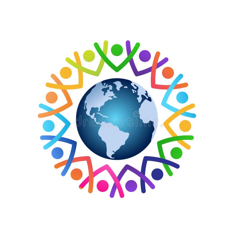 A Community Protection Globe/Earth. Stock Vector - Illustration of ...