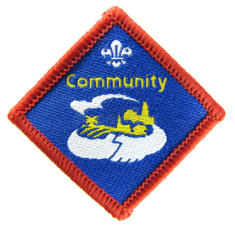 Community - Scout Activity Badge Editorial Stock Photo - Image of ...