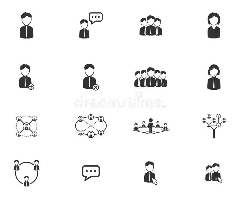 Community simply icons stock vector. Illustration of cloud - 66070807
