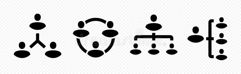 Community Structure Vector Design Stock Vector - Illustration of ...