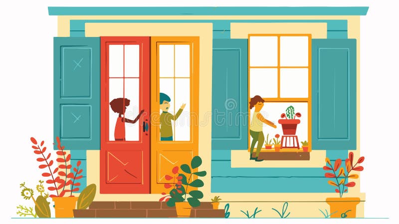 Community Support and Collaboration: Neighbors Sharing, Helping Each ...