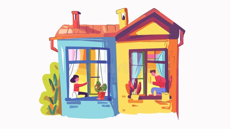 Community Helping Each Other Stock Illustrations – 1,058 Community ...