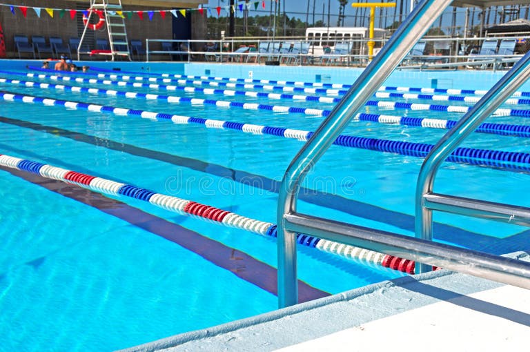 Community Swimming Pool stock photo. Image of pool, exercise - 5487794
