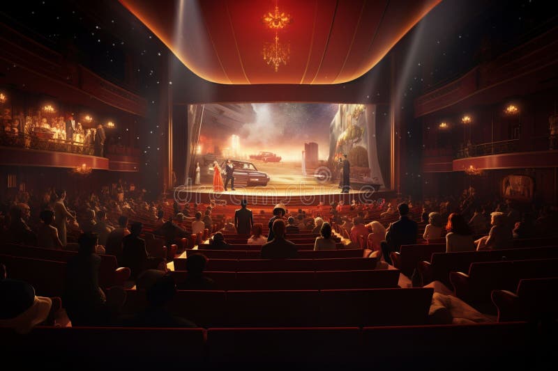 Community Theater Production Engaging Local Stock Illustration ...