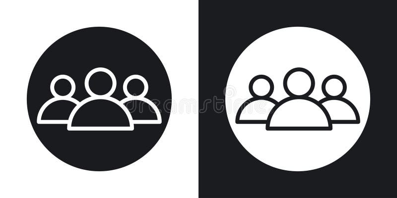 Community vecor icon set stock vector. Illustration of social - 340660316