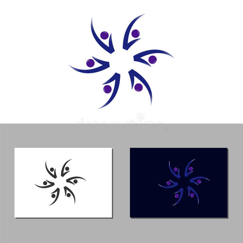 Community Vector Design Template Illustration Stock Vector ...