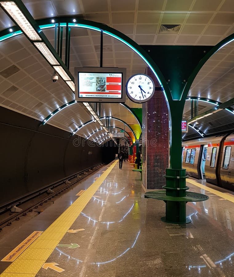 Commute editorial stock photo. Image of metro, station - 116495908