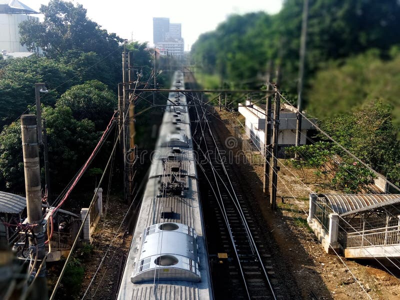 Commuter Line Train is Land Transportation that is Used for Jabodetabek ...