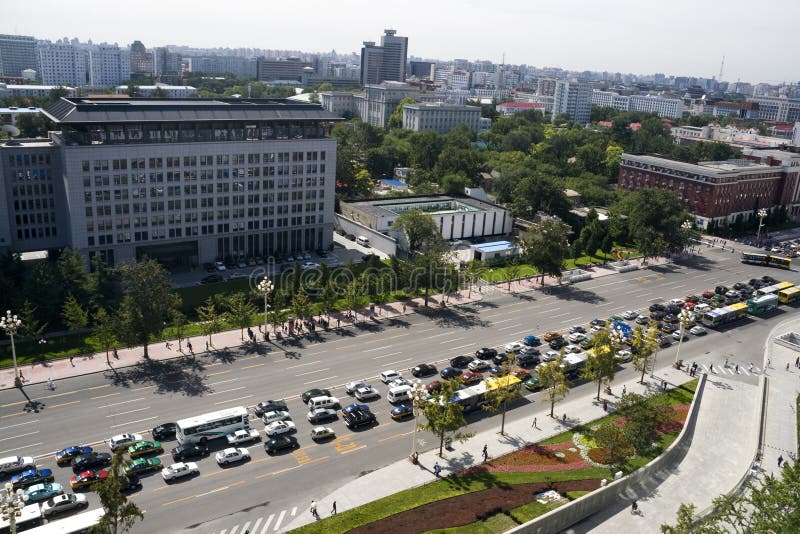 Commuter traffic jam stock photo. Image of horizontal - 6527938