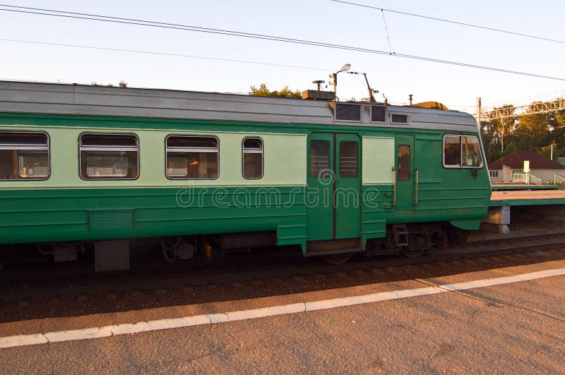Commuter train stock photo. Image of traffic, commuter - 5606738