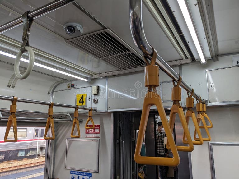 Jakarta Commuter Line Train Handle Stock Photos - Free & Royalty-Free ...