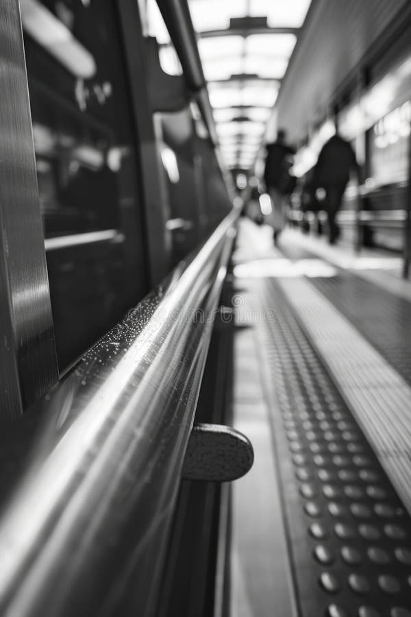 Commuter Train Station Interior Stock Image - Image of rail, station ...