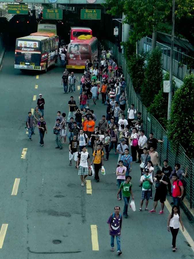 Commuters at Rush Hour editorial photography. Image of street - 26294877