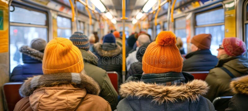 Commuters Utilizing Public Transport for daily Work Commute To Enhance ...