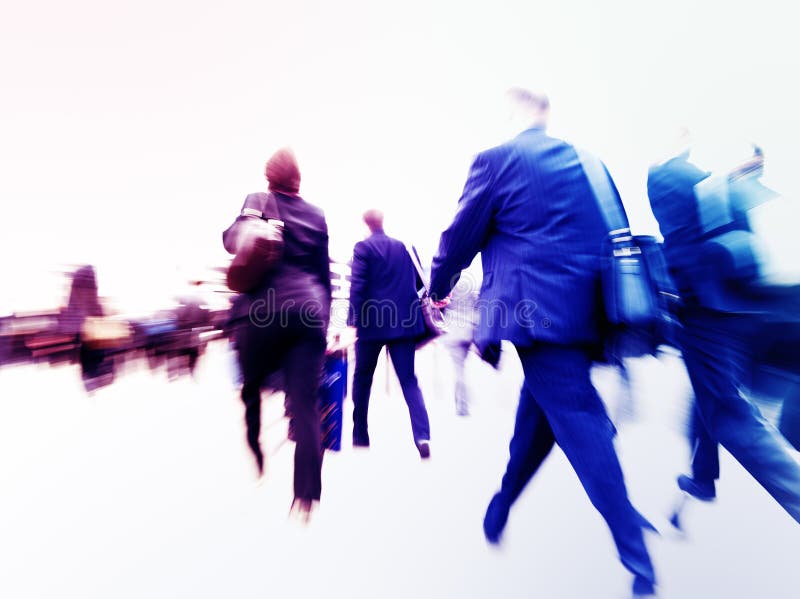 Rush hour at work stock image. Image of adults, granite - 99623