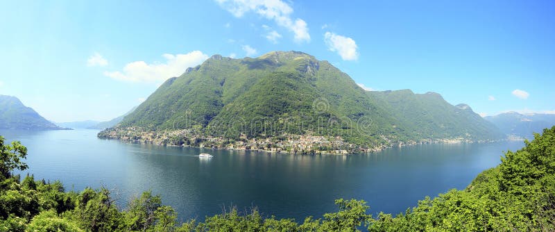 Como See stockbild. Bild von frühling, italien, tourismus - 19420983