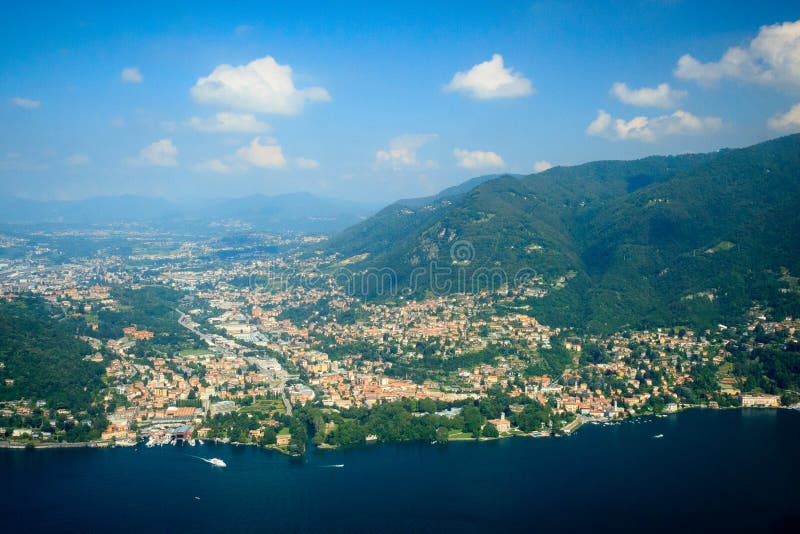 Como See stockfoto. Bild von landschaft, panoramisch - 40241572